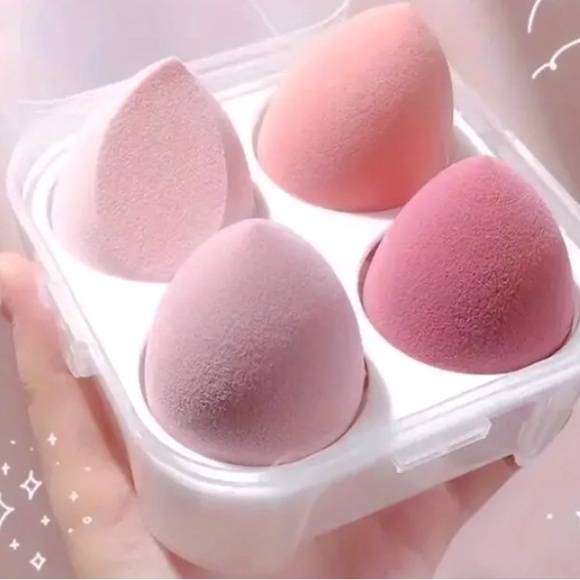 Makeup | Set Of 4 Beauty Sponges In Box | Poshmark